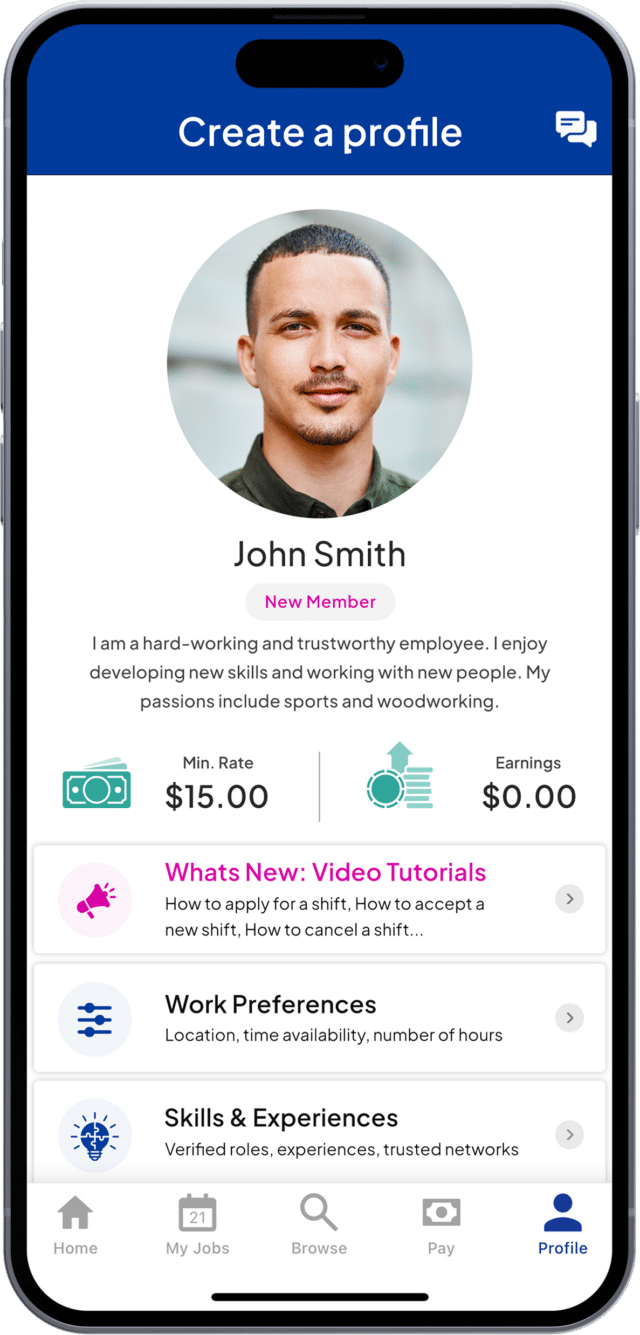 How the app works | Indeed Flex US